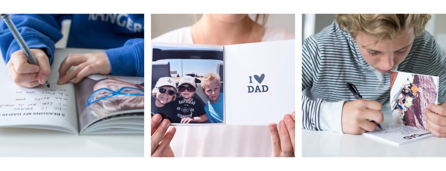 Fathers Day 5x5 Mini Book Gift Idea • Persnickety Prints