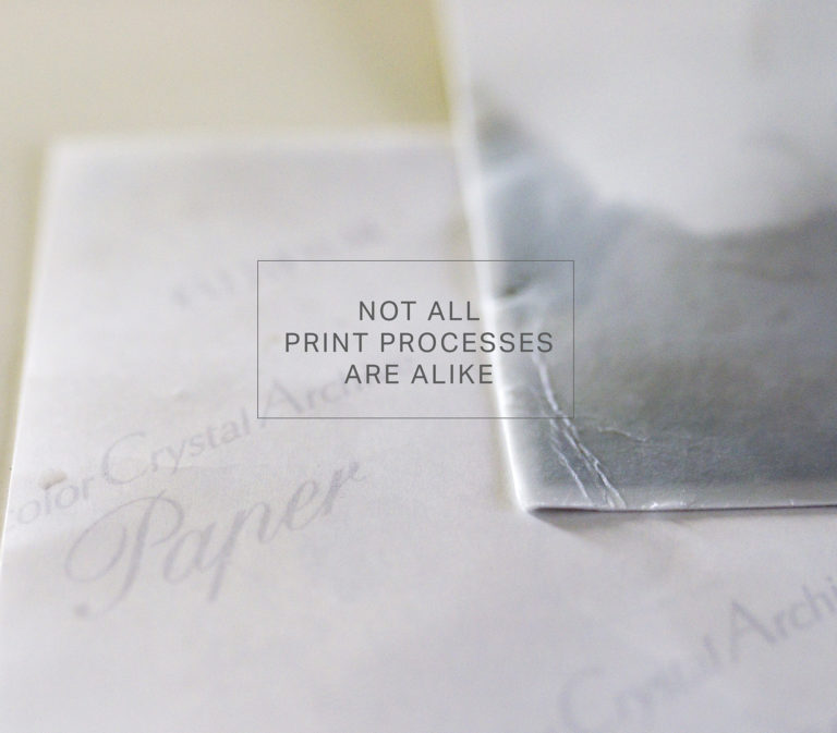 Our Premium Paper • Photographic Printing