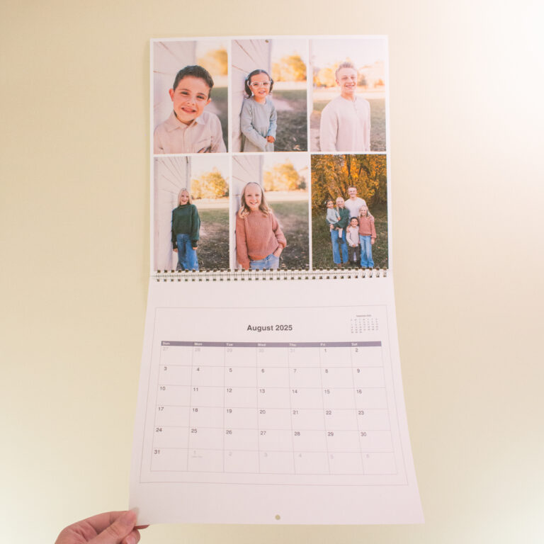 12x12 Custom Calendar