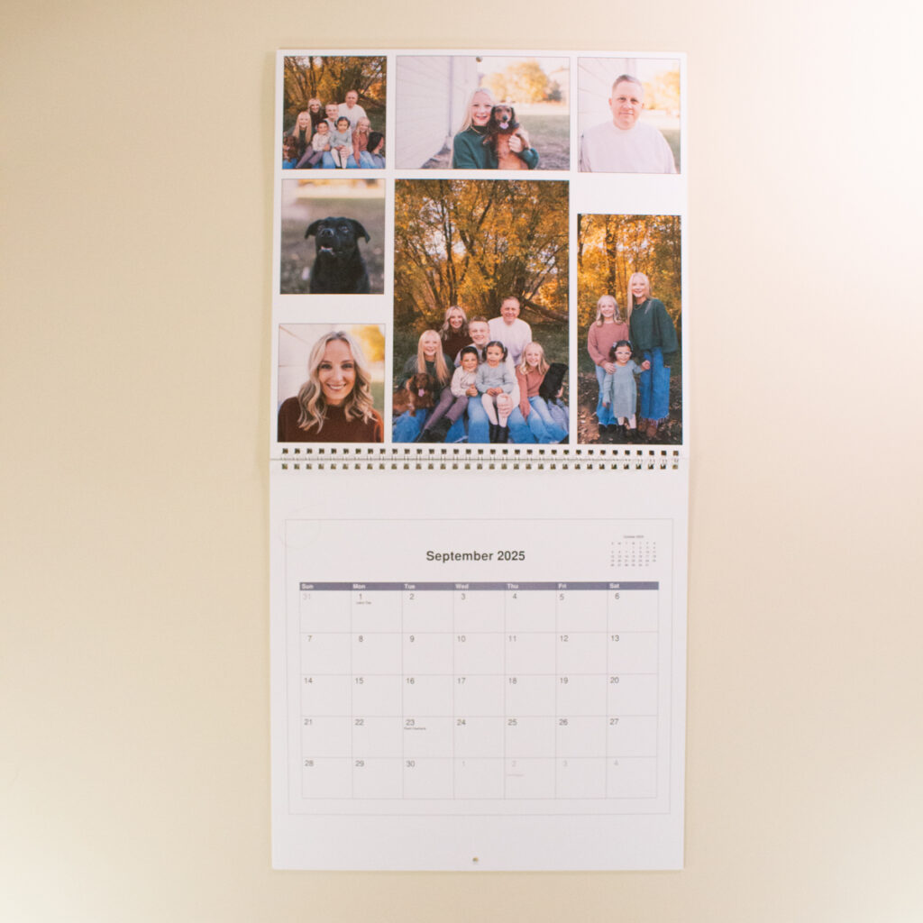 12x12 Custom Calendar