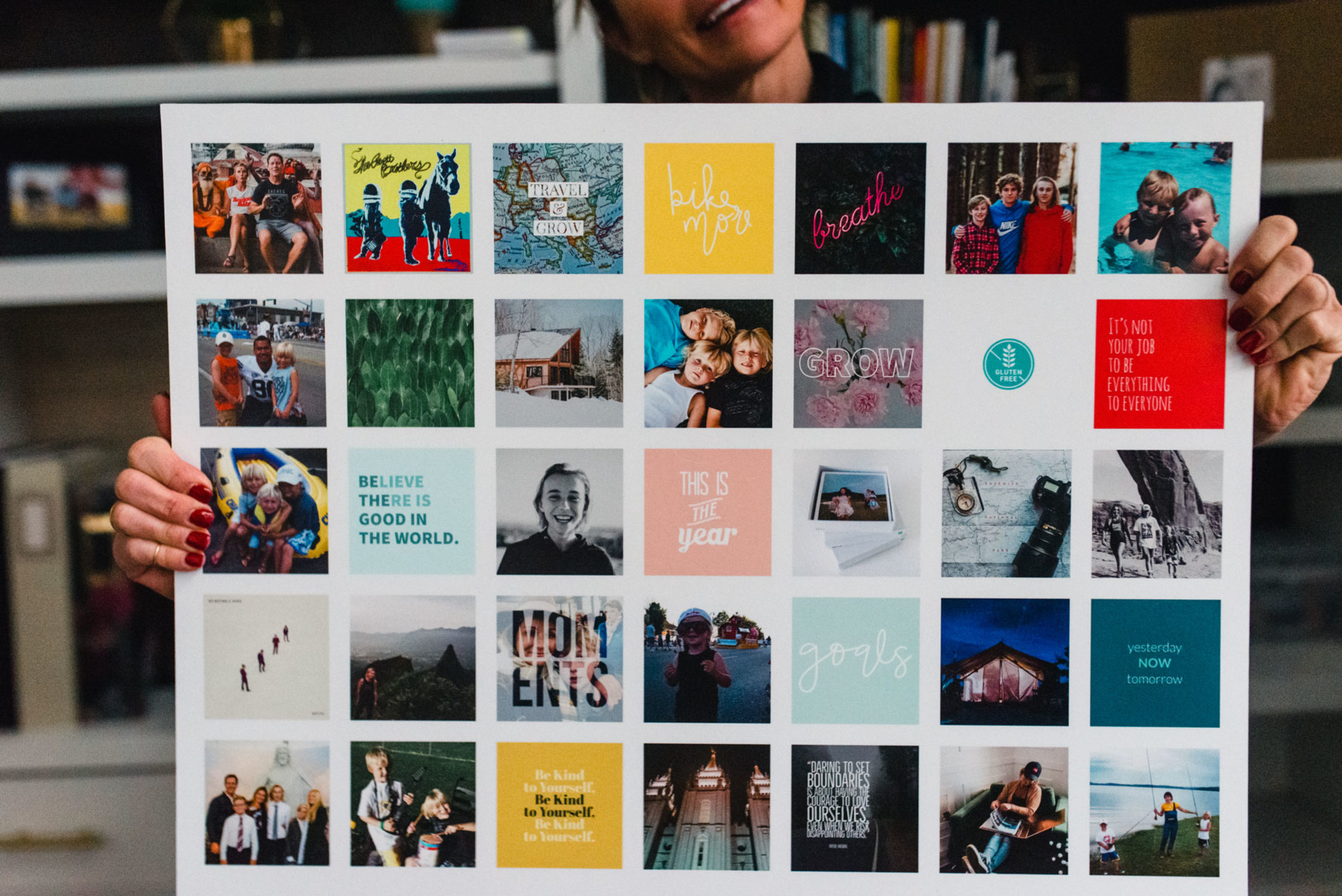 Framed 2021 Vision Board with CTMH • Persnickety Prints