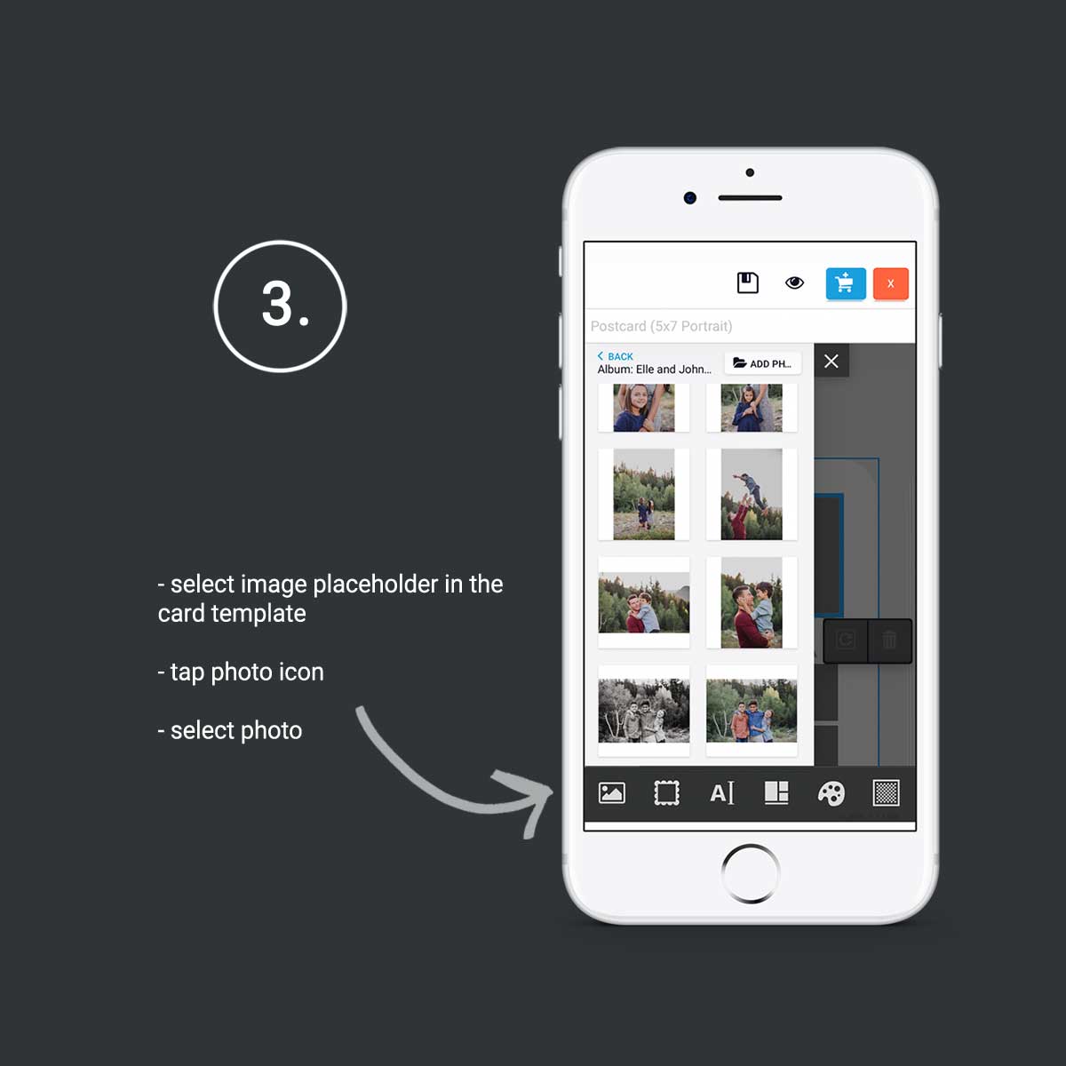 How to Order Cards from Your Phone • Persnickety Prints