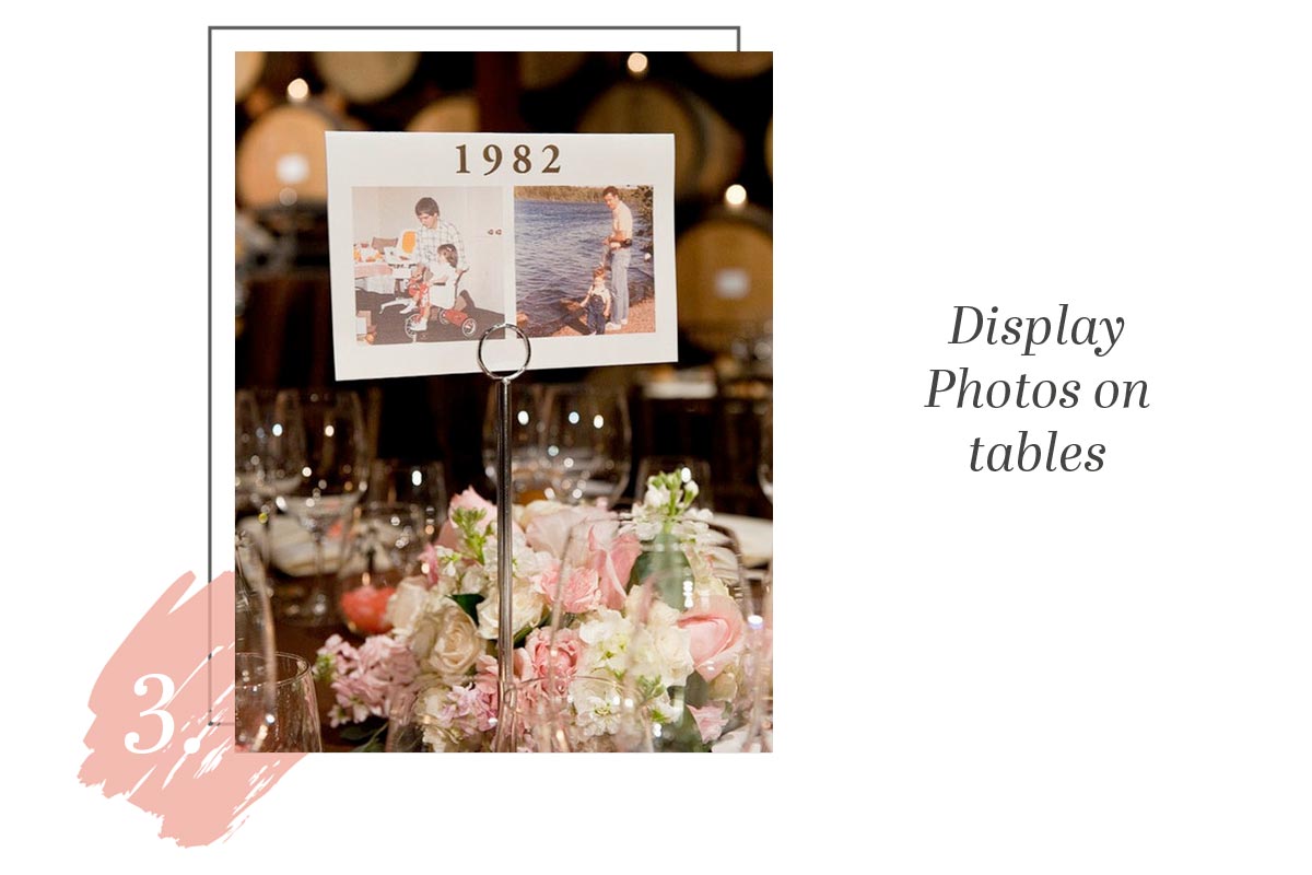 6 Photo Display Ideas for Your Wedding