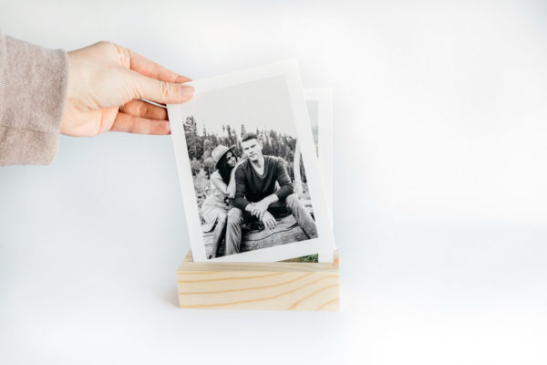 Wood Block Photo Stand • Persnickety Prints