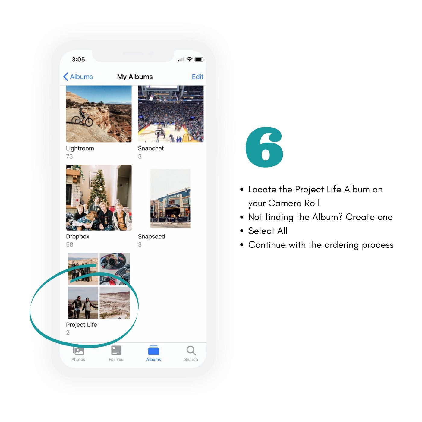 How to Print Project Life App Pages
