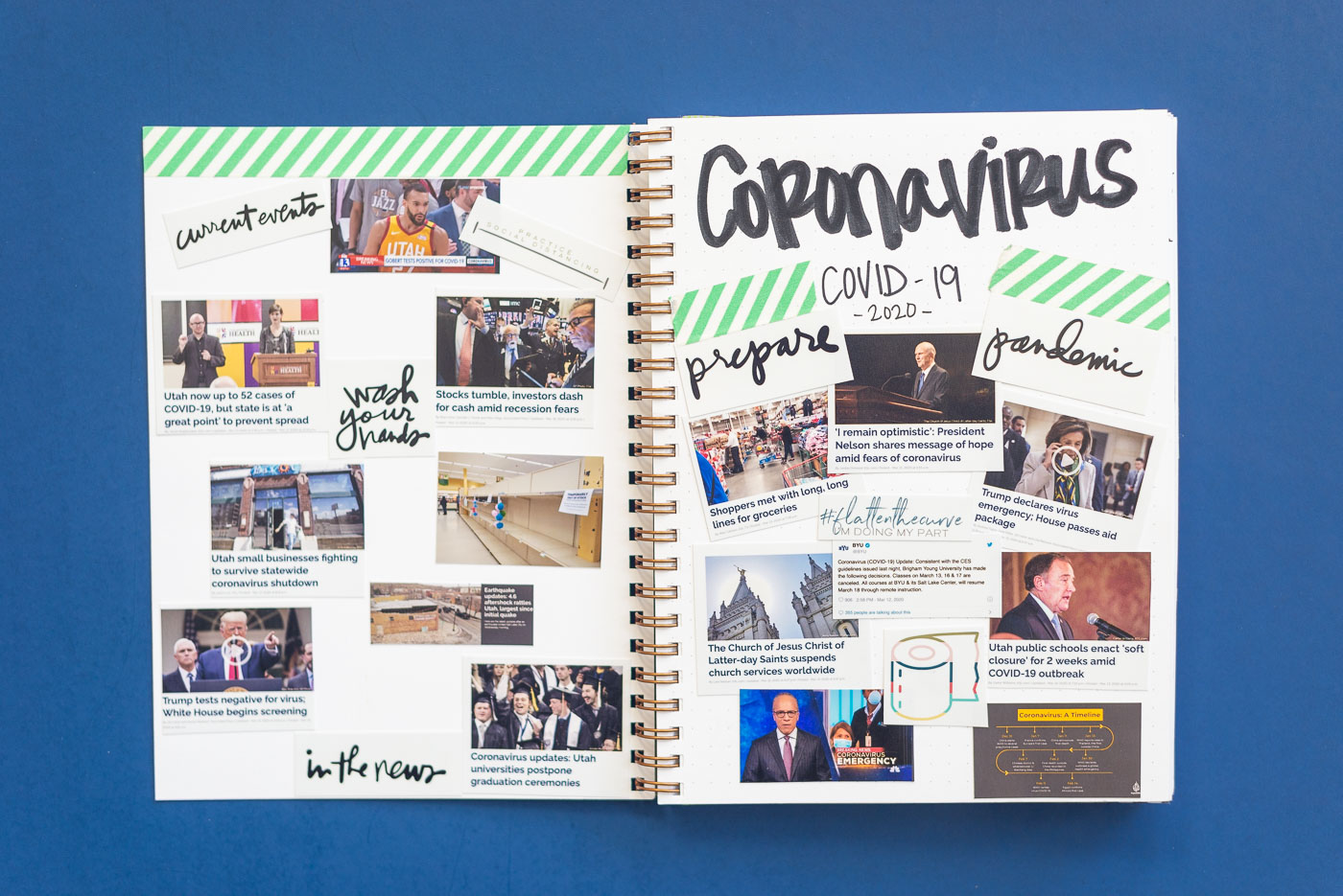 Corona Journal Inspiration • Persnickety Prints