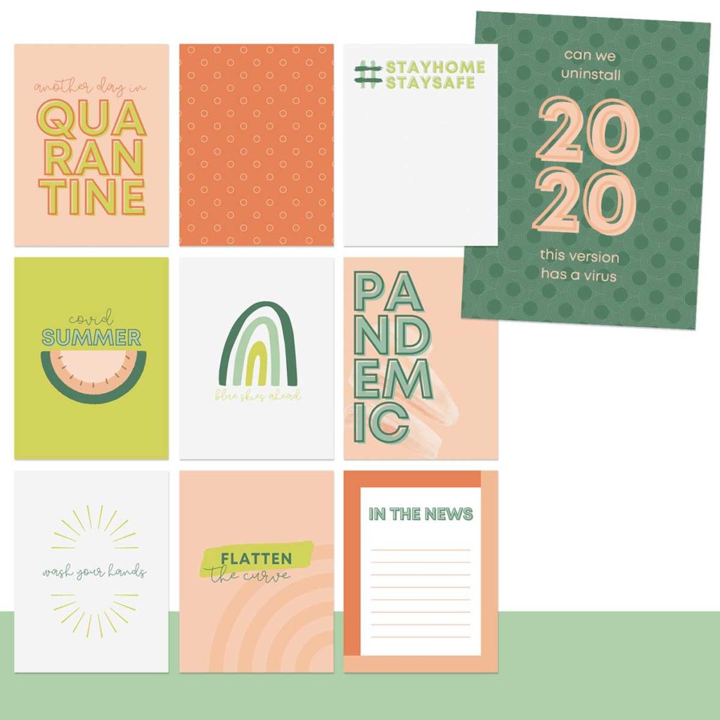 Free Covid-19 Journaling Cards - part 2 • Persnickety Prints