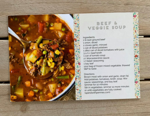 How to Design & Print Recipe Cards • Persnickety Prints