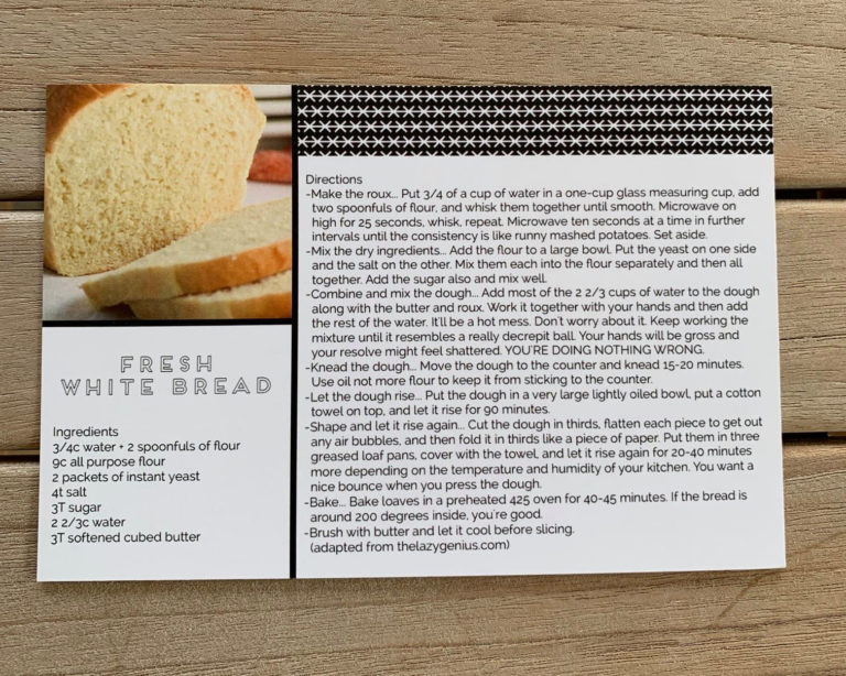 How to Design & Print Recipe Cards • Persnickety Prints