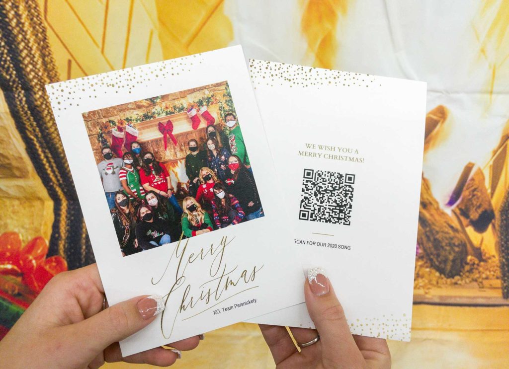 How to Create a Musical Christmas Card • Persnickety Prints