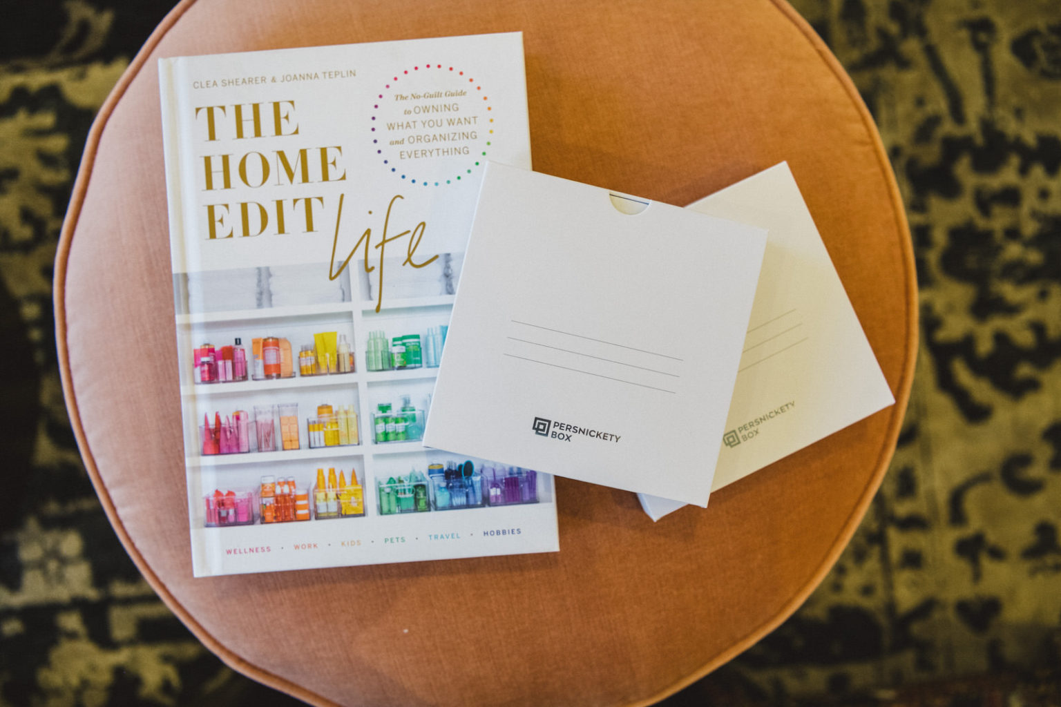 Persnickety Box: the modern coffee table book story box filled with photos