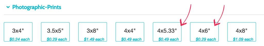 4x5.3 True Digital Prints • 4D Prints