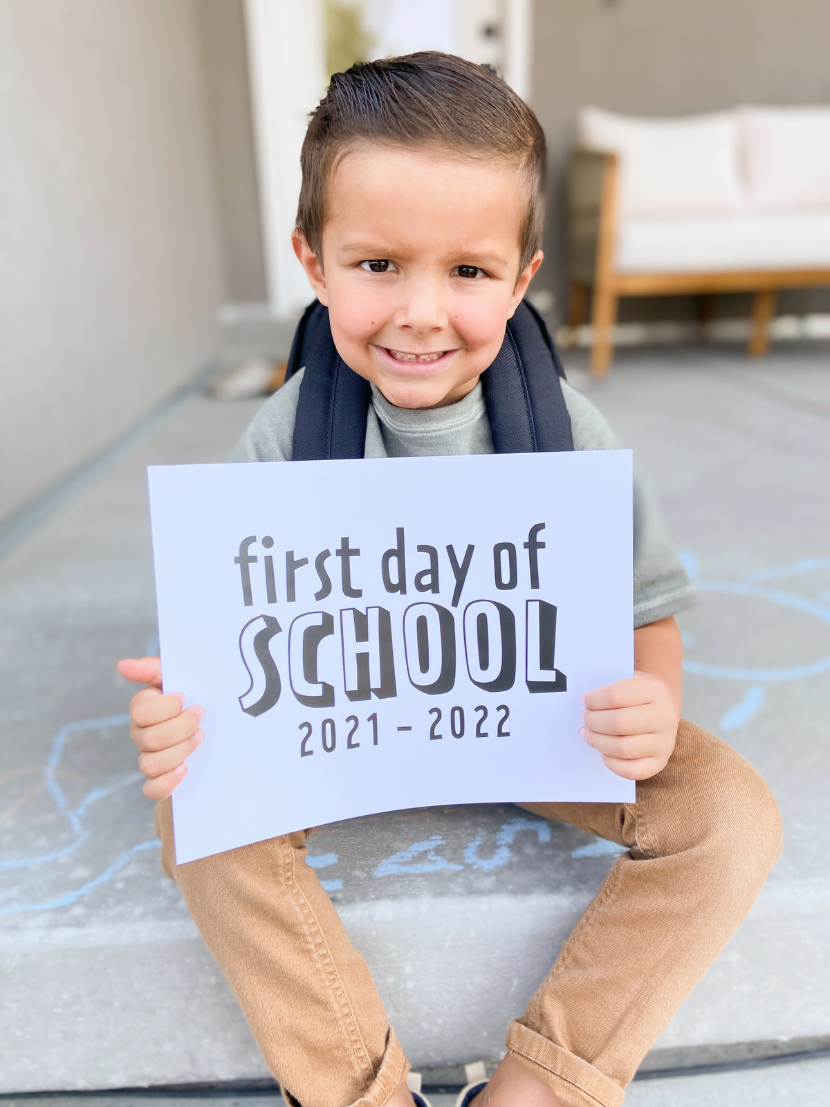 Free 2021-2022 Back to School Signs • Persnickety Prints