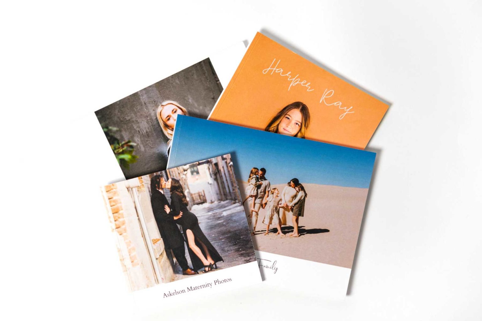 5x5, 6x8 and 8x8 Premium Softcover Photo Books