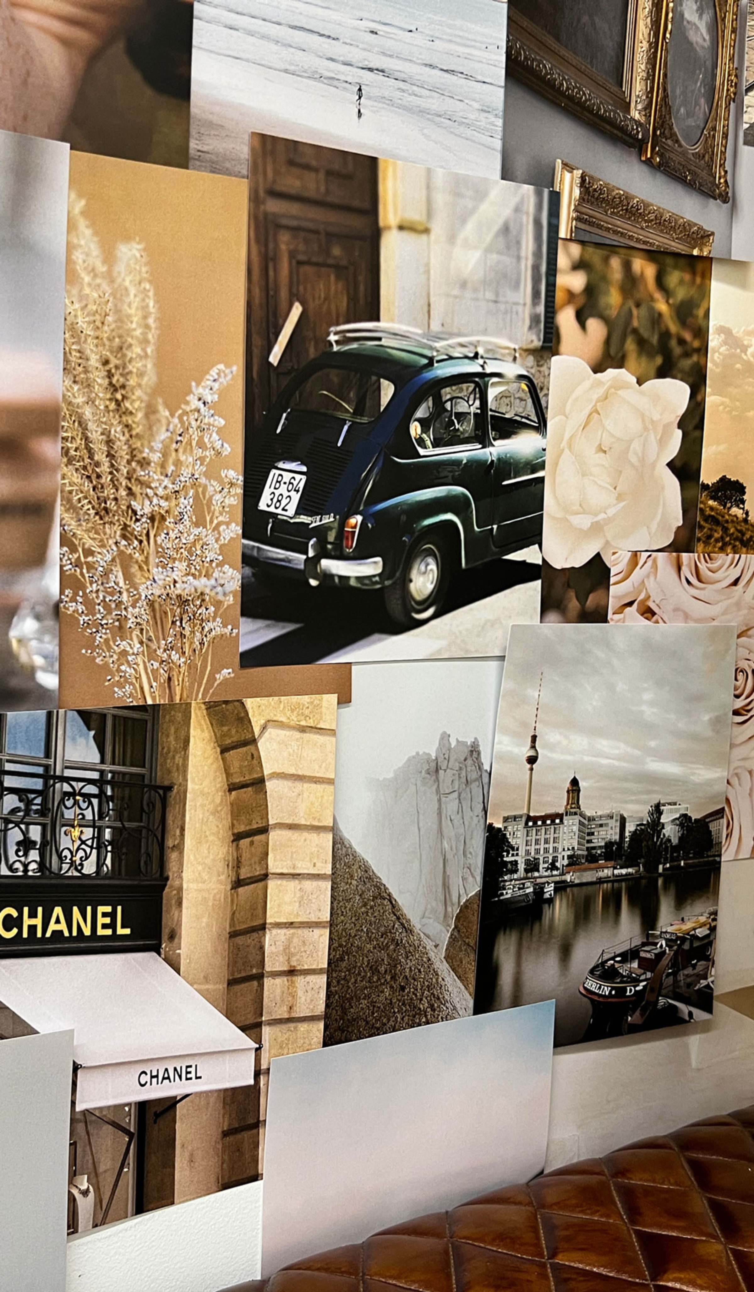 Neutral Glam Collage Wall Kit • Persnickety Prints