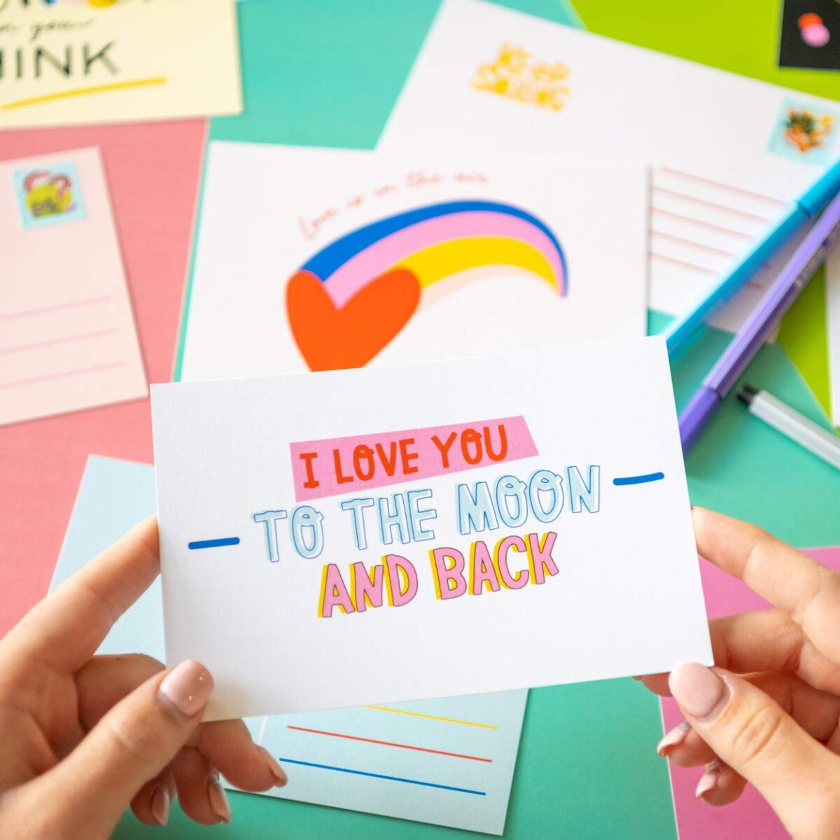 Happy Mail Postcards • Persnickety Prints