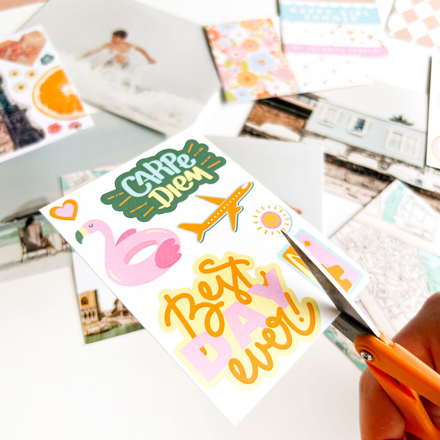 Free Journaling Cards for Summer • Persnickety Prints