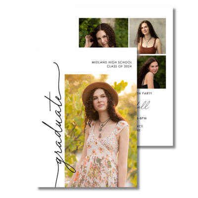 High School Graduation Announcement Ideas • Persnickety Prints