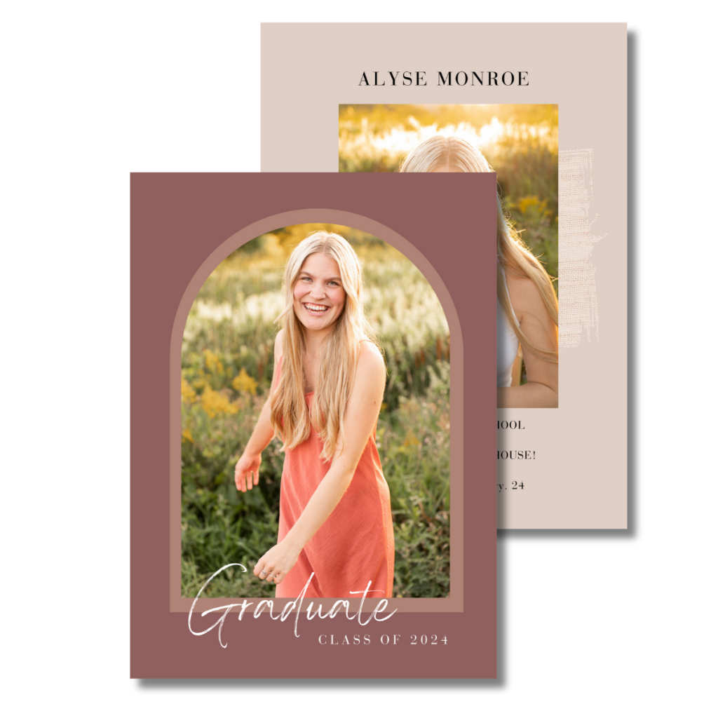 High School Graduation Announcement Ideas • Persnickety Prints