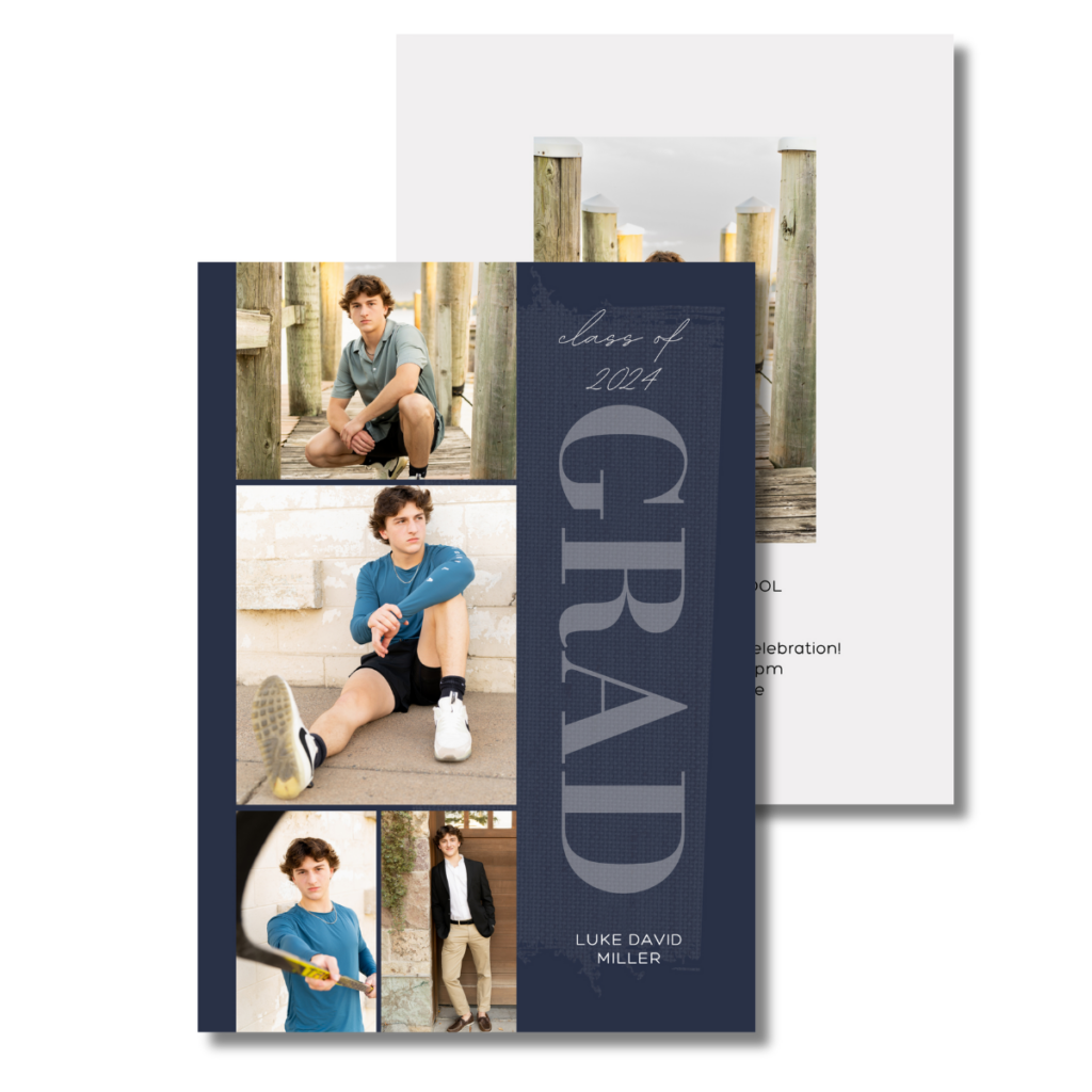 High School Graduation Announcement Ideas • Persnickety Prints