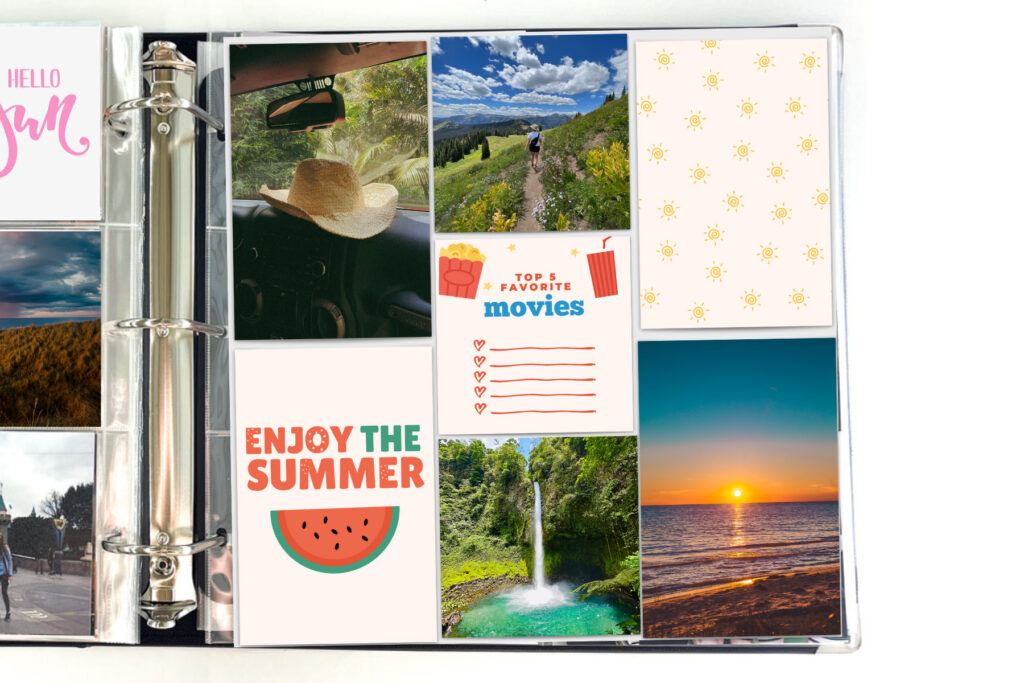 Summer Memories Journal Cards | Persnickety Prints