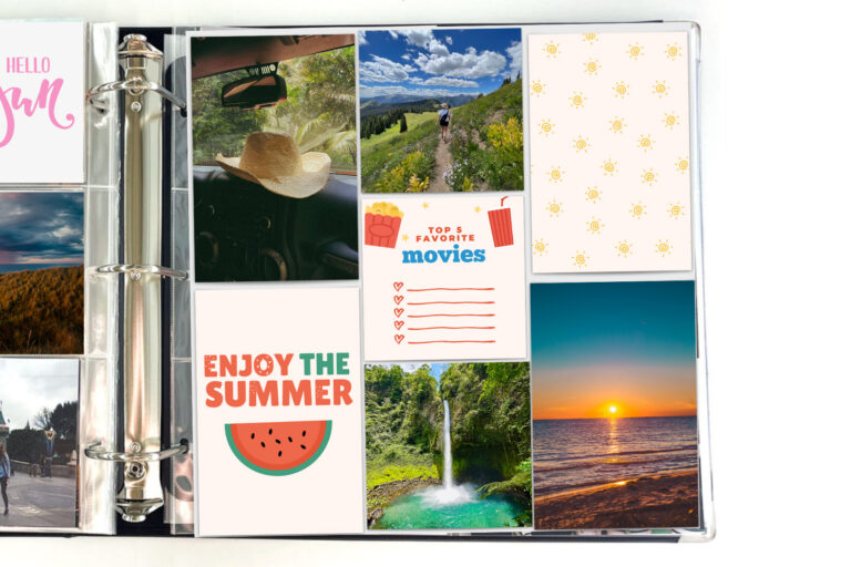 Summer Memories Journal Cards | Persnickety Prints