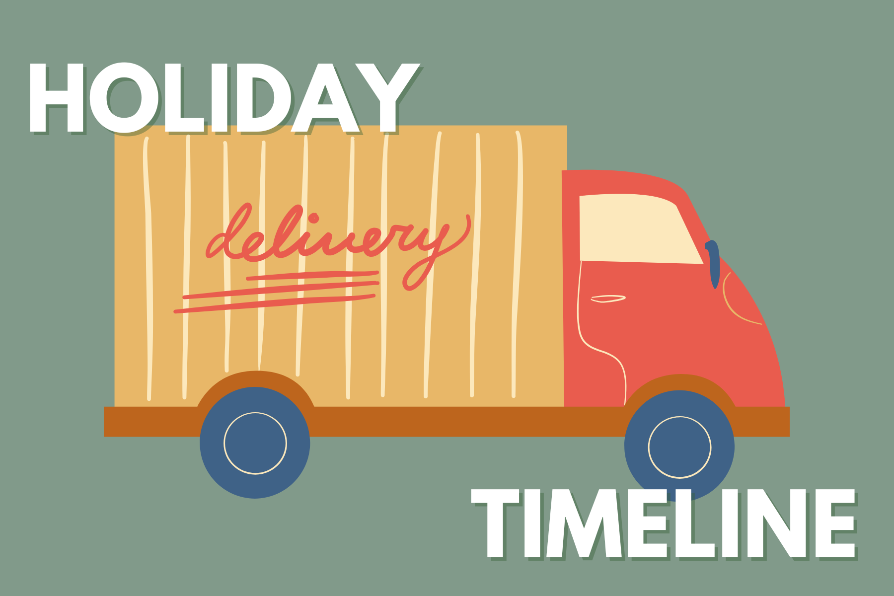 Holiday Delivery • Persnickety Prints