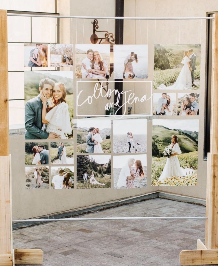 6 Photo Display Ideas for Your Wedding