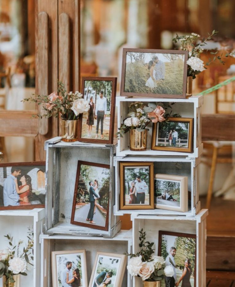 6 Photo Display Ideas for Your Wedding